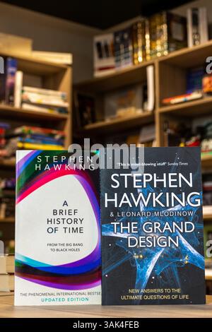 A BRIEF HISTORY OF TIME, Stephen Hawking, 1991 Stock Photo - Alamy