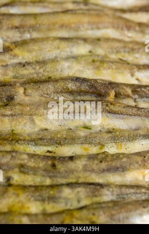 deep-fried crispy Capelin fish with chili Stock Photo - Alamy