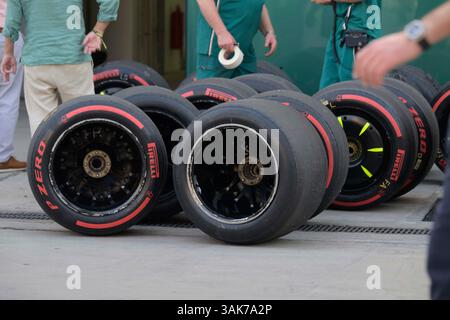 Sakhir, Bahrain. 12th April 2025. Toto Wolff of Mercedes-AMG Petronas ...