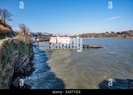 A FORMER Inshore Lifeboat Station in Tenby from the 1800’s is brought ...