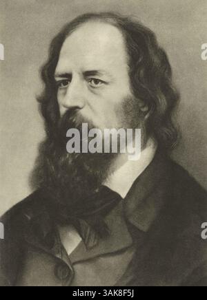 April 14, 2017 - Alfred, Lord Tennyson (1809-92), Noted English Poet ...