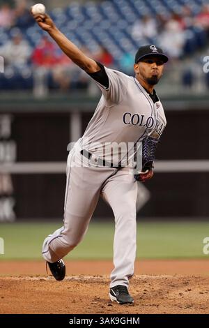 Colorado Rockies pitcher German Marquez against the San Francisco ...