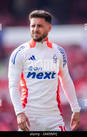 Nottingham Forest's Alex Moreno during the Premier League match at the ...