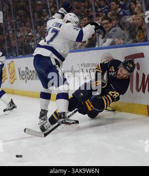 Tampa Bay Lightning center Zemgus Girgensons (28) celebrates his goal ...