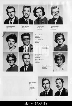 This 1965 yearbook from North Central Bible College serves as a ...