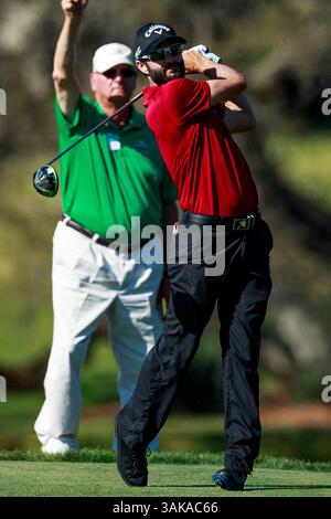 Adam Hadwin of Canada during round three of the World Cup of Golf at ...