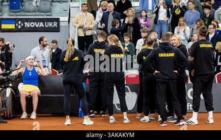 Radom Sports Center, Radom, Poland. 12th Apr, 2025. Billie Jean King ...