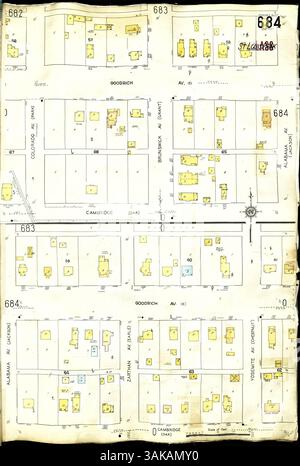 Sanborn Insurance Maps, created between 1912 and 1930, reveal ...