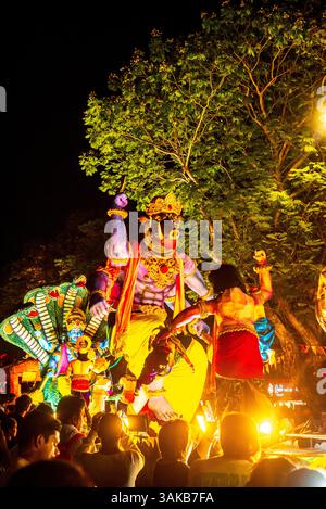 Panaji Goa, India, March 22nd 2025 traditional and religious figures ...