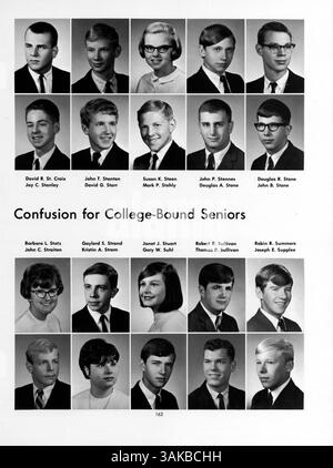 The Wahian 1966 yearbook from Washburn High School covers the students ...