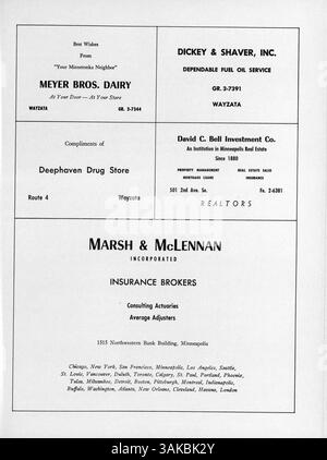 The 1959 edition of 'Call o'Pan,' the Blake Yearbook, features ...