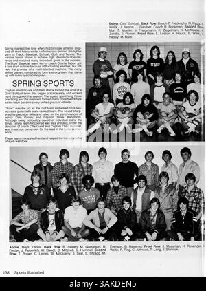 This 1981 yearbook, 'Robin June', from Robbinsdale High School ...