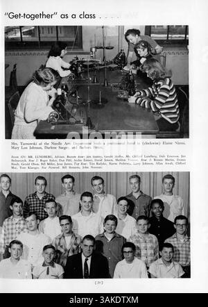 The 1957 'Tradewind' yearbook captures the key moments of the 1956-1957 ...