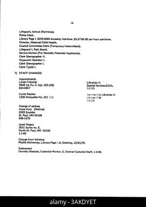 This 1979 weekly bulletin from the Minneapolis Public Library serves as ...