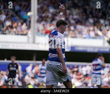 Jimmy Dunne of Queens Park Rangers distraught after final whistle ...
