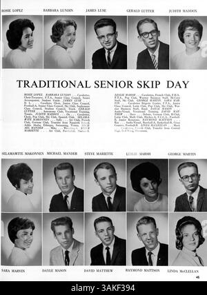 The 'Warrior 63' yearbook, from the 1962-1963 school year at Hopkins ...