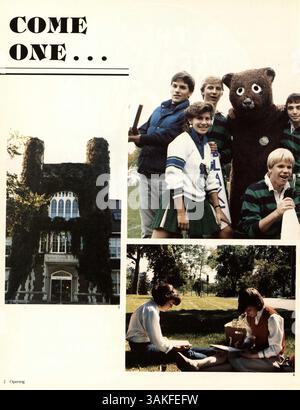 'Reflections,' Blake Yearbook 1984, captures student achievements ...