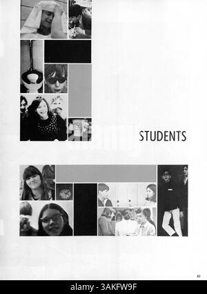 The 1968 University High yearbook commemorates the events, people, and ...
