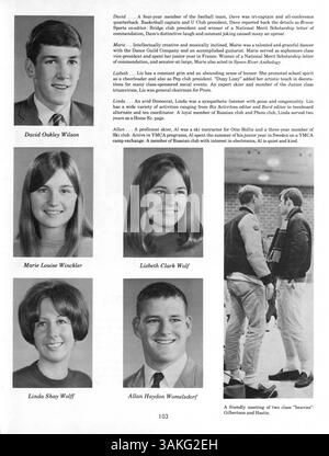 The 1967 University High Yearbook reflects student life and activities ...