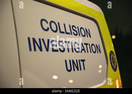 Collision Investigation Unit, West Midlands Police Stock Photo - Alamy