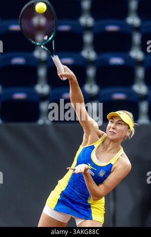 Poland. 12th Apr, 2025. In this photo illustration, the CRISPR ...