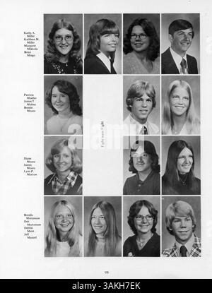 The 1975 yearbook, Pirate Vol. IV: Corridors of Time, documents the ...