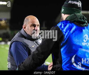 Patrice COLLAZO Head Coach of Racing during the Top 14 2025/2026 semi ...