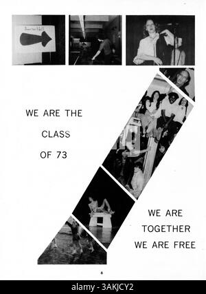 The 1973 Vocational Yearbook, Tradewind 73, showcases the students ...