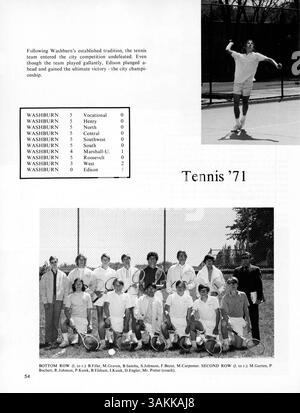 This 1972 Washburn Yearbook captures the events of the 1971-1972 school ...