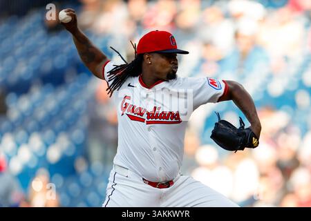 April 12, 2025: Cleveland Guardians first base Carlos Santana (41 ...