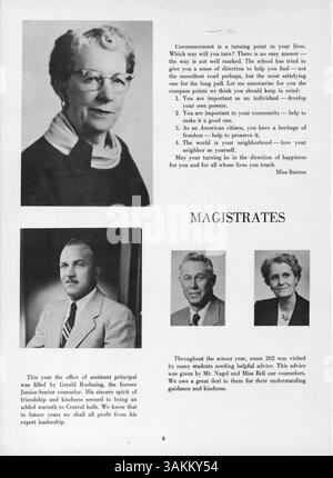 The 1955 Centralian yearbook captures key moments from the 1954-1955 ...