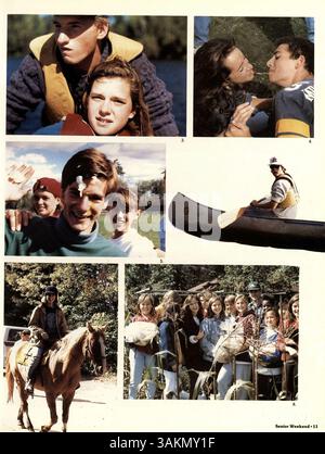 Reflections 1987 showcases student portraits, club activities, athletic events, and faculty ...