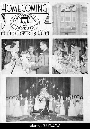 This 1952 edition of the Echowan Yearbook reflects the achievements and ...