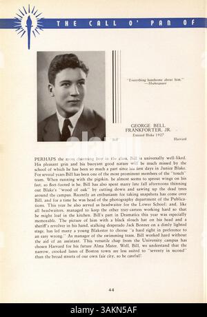 Blake's 1940 'Call-O'-Pan' yearbook documents the 1939-1940 school year ...