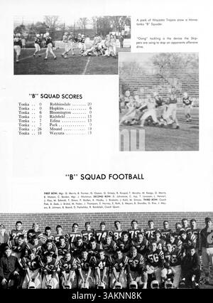 This high school annual, 'Voyageur' 1964, documents the students ...