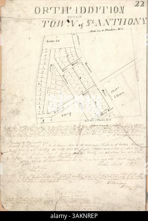 Map of the city of St. Anthony ; map of Minneapolis ; map of St ...