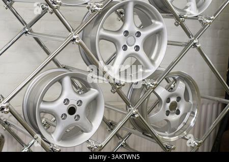 aluminium rims for cars Stock Photo - Alamy