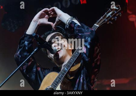 Marcin performs the “Solo Dragon Tour” on April 12, 2025 at Monk, Rome ...
