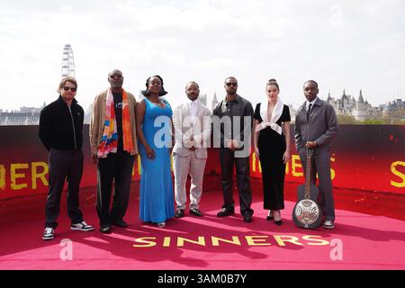Wunmi Mosaku, left, and Delroy Lindo arrive at the 57th NAACP Image ...