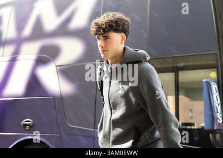 Archie Gray of Tottenham Hotspur ahead of the Premier League match ...