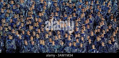 Performers entertain during the Closing Ceremony for the 2014 Winter ...