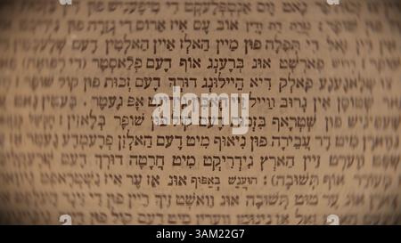 Hebrew Bible. Exploring rare religious sacred jewish heritage ...
