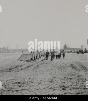 Jan. 1, 1940 - Soldiers Lined up in Snow, WWII, HQ 2nd Battalion, 389th ...