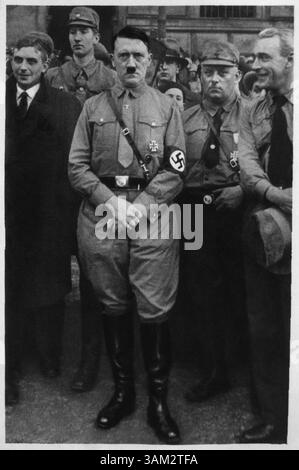Adolf Hitler in Braunschweig, Germany, 1931 Stock Photo - Alamy