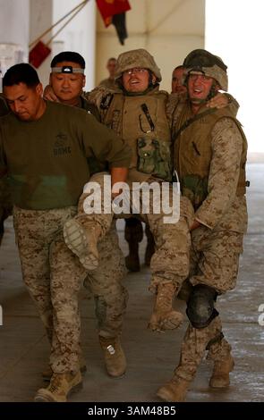 U.S. Marines with Echo Company, Battalion Landing Team 2/4, 13th Marine ...