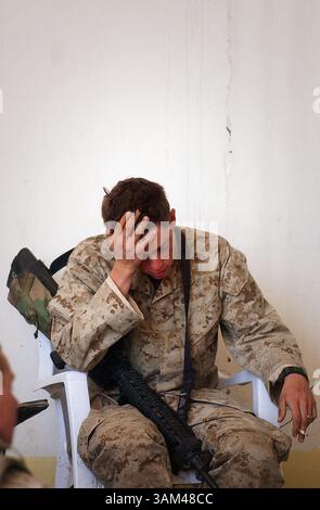 U.S. Marines with Golf Company, 2nd Battalion, 2nd Marine Regiment ...