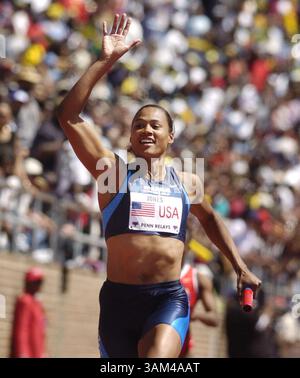 KRT SPORTS STORY SLUGGED: PENNRELAYS KRT PHOTOGRAPH BY CLEM MURRAY ...