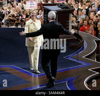 U.S. Sen. Hillary Clinton (D-NY) speaks at a luncheon about the ...