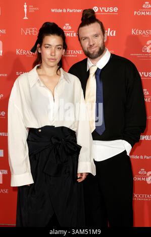 Musiker Alina Süggeler und Andreas Weizel der Band Frida Gold kommt zur ...