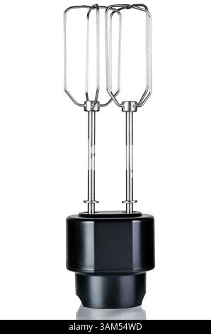 Set of kitchen stand mixer with whisk and bowl, isolated on white ...